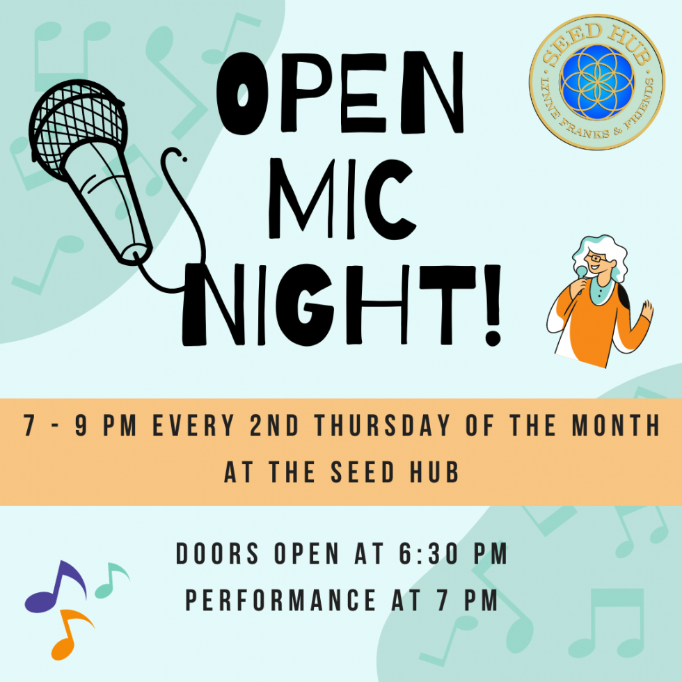 Spoken Word / Open Mic Night - SEED Hub